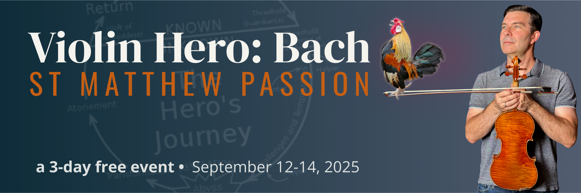 Thank you for joining me on my Violin Hero's Journey! - Nathan Cole, Violin